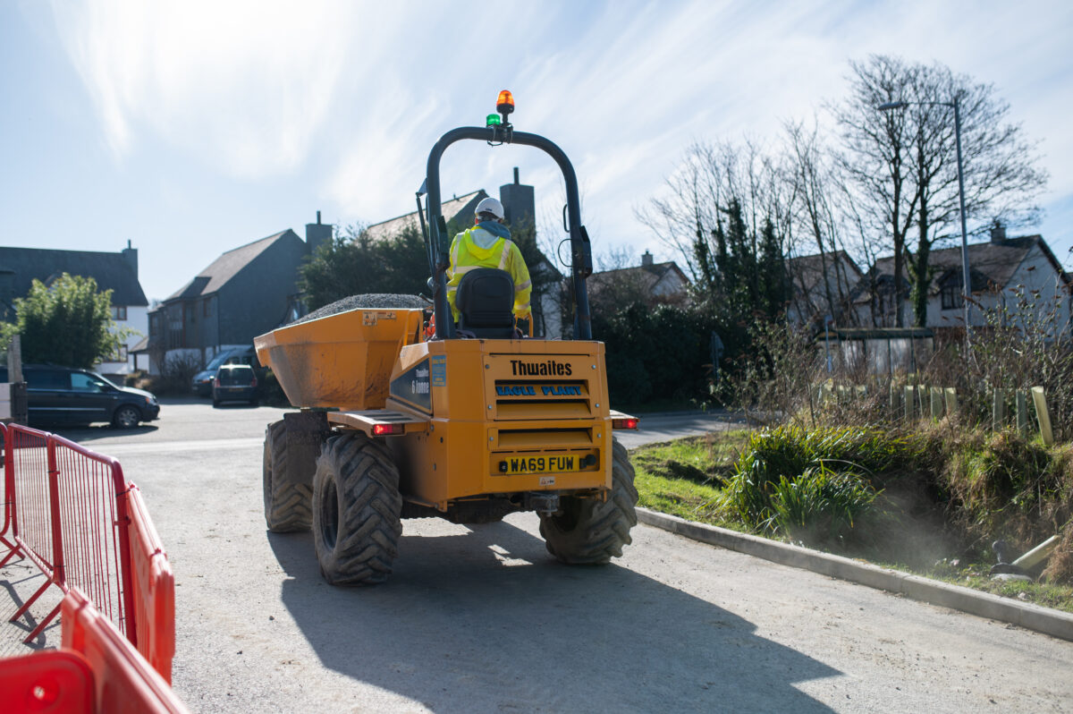 N204 Forward Tipping Dumper - NPORS Accredited - Glanville Training Academy